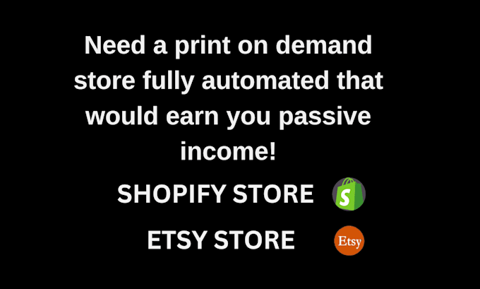 Design etsy shopify pod etsy print on demand, etsy pod with printify ...