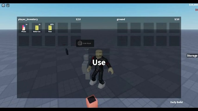 Add inventory system to your roblox game by Realcoolghost | Fiverr