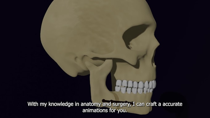 Create 2d 3d medical animation scientific anatomy surgical dental ...