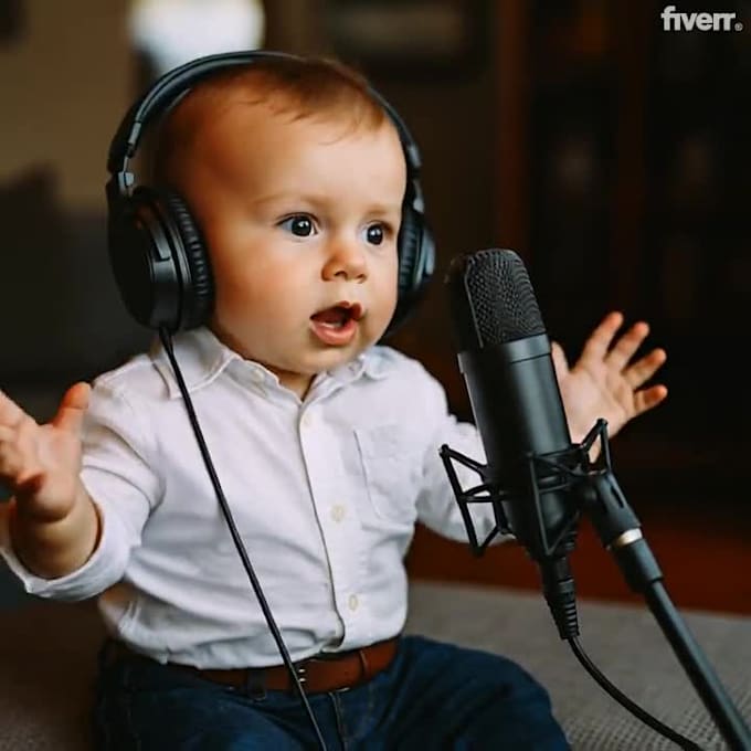 Create viral baby podcast video for youtube, instagram reels with ...