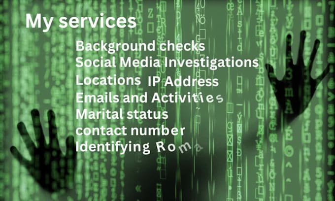 Perform osint private investigator monitoring on your target by Web ...