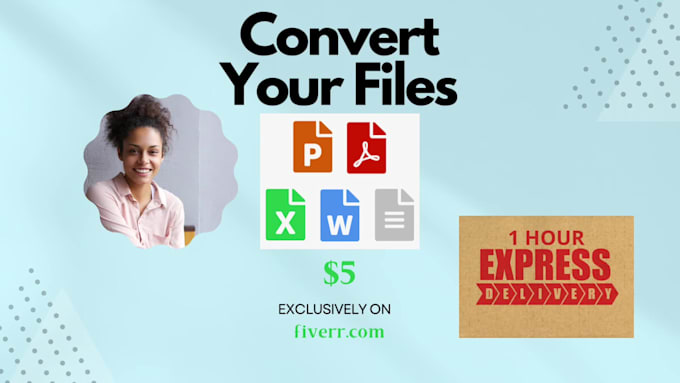 Convert pdf to word, excel sheet, powerpoint, google docs by Zaraharris ...