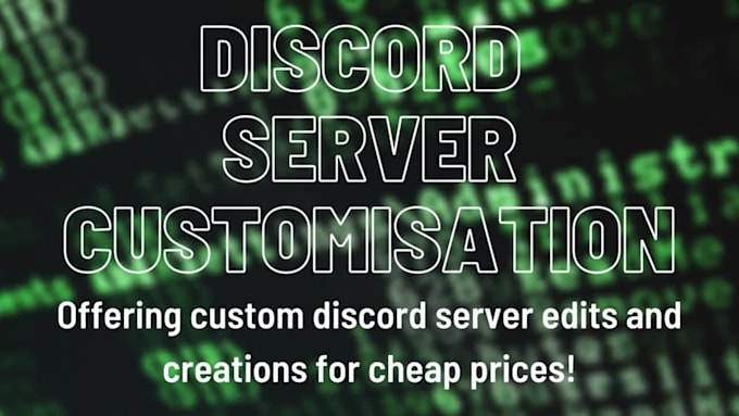 Customize your discord server professionally by Justjamierabbit | Fiverr