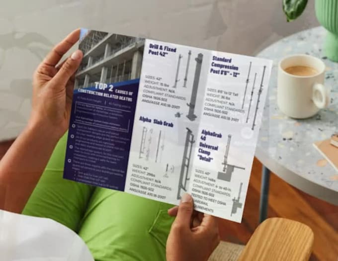 Design a tri fold event program by Crystalg81 | Fiverr