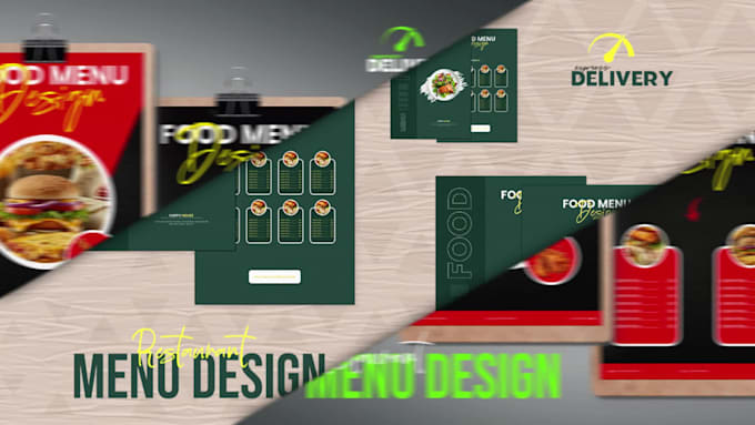 Pro restaurant and digital menus and price list design by ...