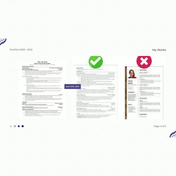 Create resume for entry level job seekers by Mantrarao | Fiverr