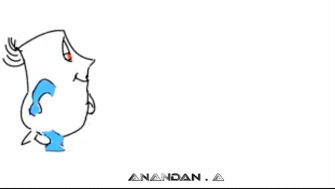 2d line art animation by Anand0404 | Fiverr