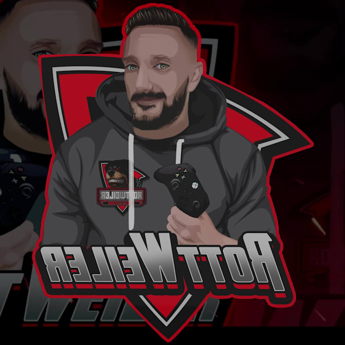 Create your logo into 3d to show on live starting or be right back ...