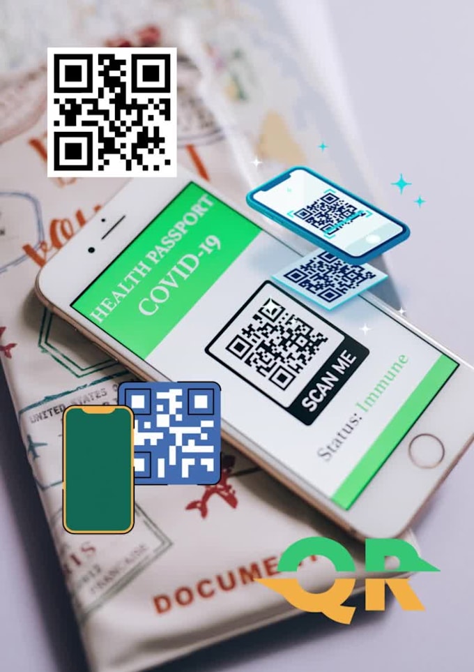 Create a professional qr code for your company by Noobel | Fiverr