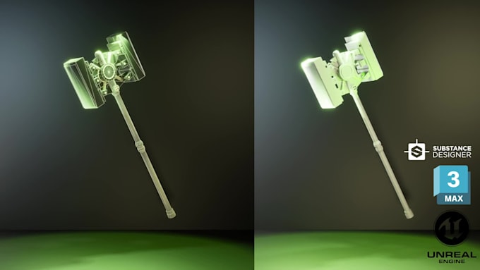 Make game ready models for you in 3ds max by Ysorgi | Fiverr