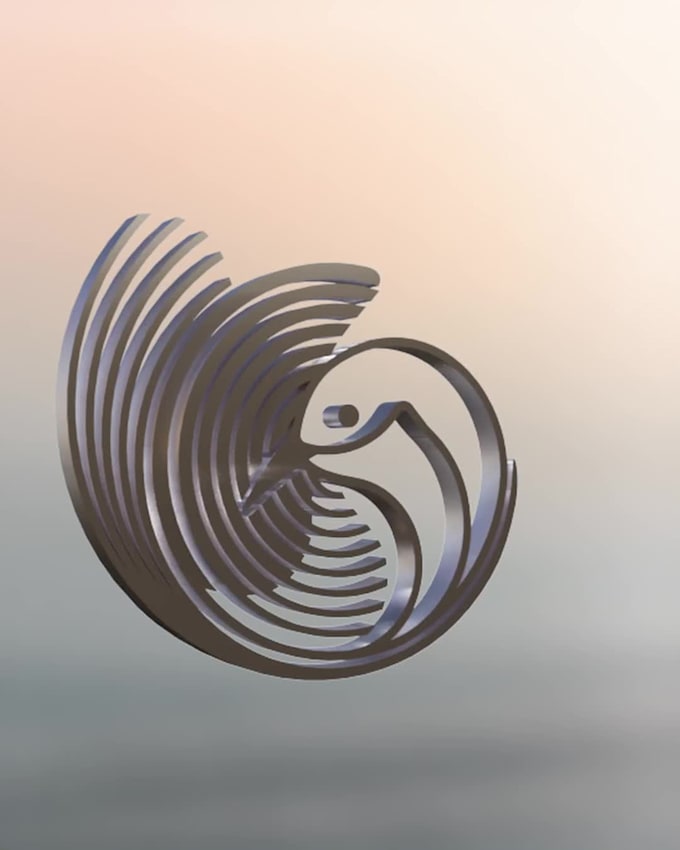 Make a 3d spinning animation of your logo by Belenestacio1 | Fiverr