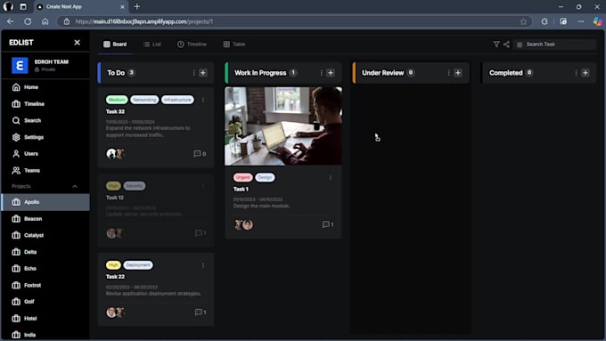 Build a full stack website with react, next js, postgresql, aws by Codecraftbyabhi | Fiverr