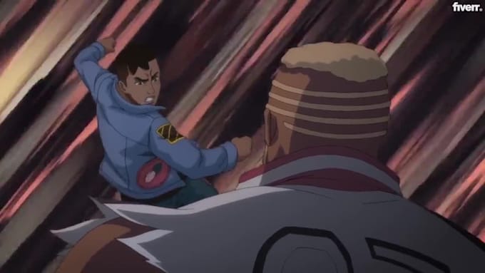 Do 2d animation ,2d anime intro,2d animated music video,2d anime fight ...