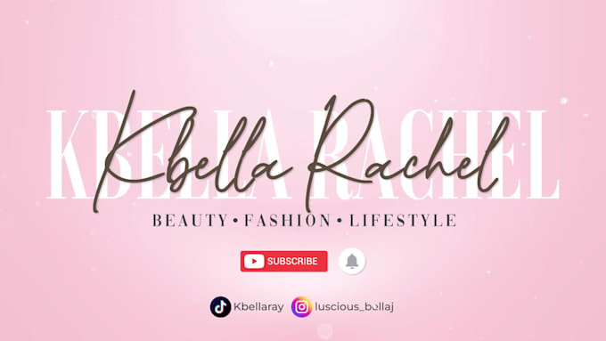 Create custom cursive youtube intro by Robytizar | Fiverr