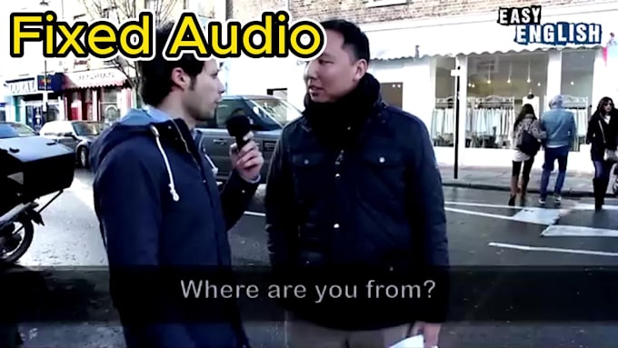 Remove background noise, static noise, hissing or buzzing by ...