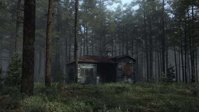 3d game environment 3d game background game map 3d game art level ...