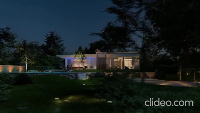 Design realistic 3d renders for interiors and exteriors, day and night ...