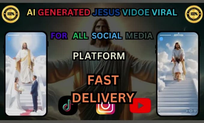 Create stunning ai generated jesus animations with voiceover by Brass ...