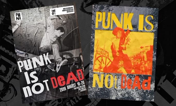 Design an punk gig, tour, flyer, band poster for your gigs by ...