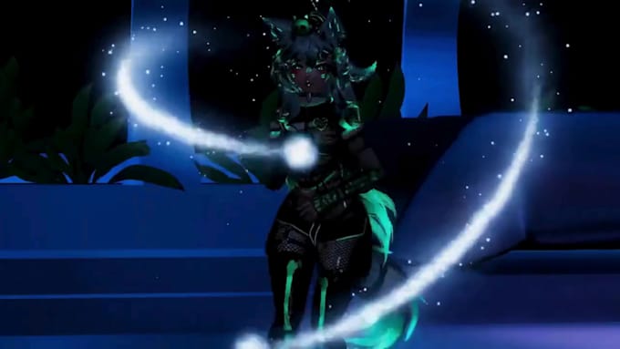 Upload vrc avatar anime vrchat vr game rig vrchat vr character by ...