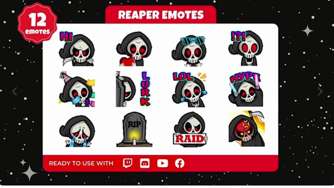 Create custom kick emotes, animated emote, twitch emotes by Elmaadinr ...