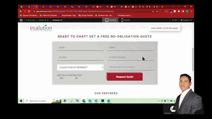Create an unbounce, membership, high converting landing page by Sujanry ...