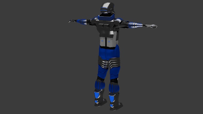 Make static armor mesh for unreal engine project mannequin by ...