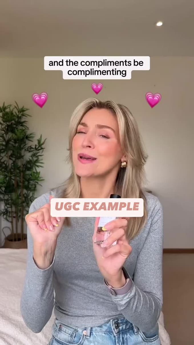 Shoot user generated content ugc video ads for social media, facebook, tiktok ig by Creativeugcs ...