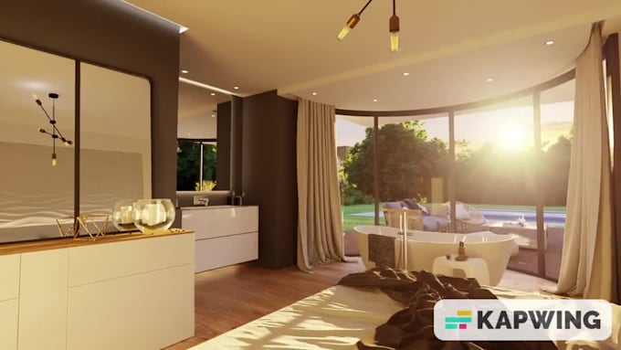 Do architectural design video rendering 3d model 3d animation walkthrough video by Azucena404 ...