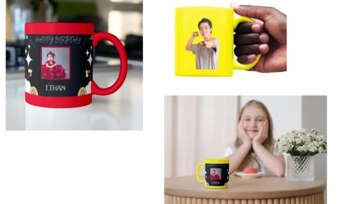 Create a beautiful custom coffee mug design and image mug design by ...