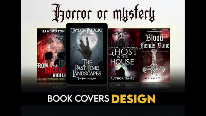 Design a horror book cover, mystery, crime, ebook cover by Grafix ...