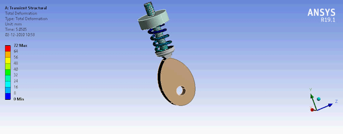 Do transient static structural analysis in ansys by Geetdeokate | Fiverr