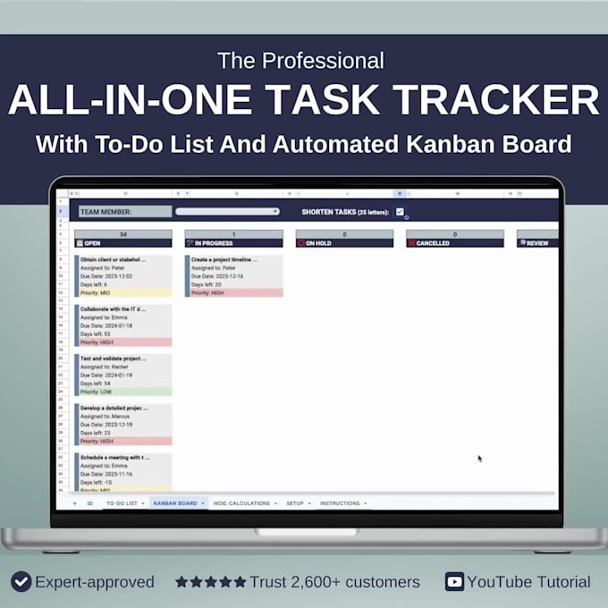 Automate custom excel and google sheets spreadsheets, templates ...