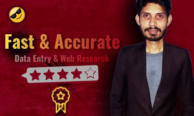 Do fast and accurate data entry and web research by Shirazhaider945 ...