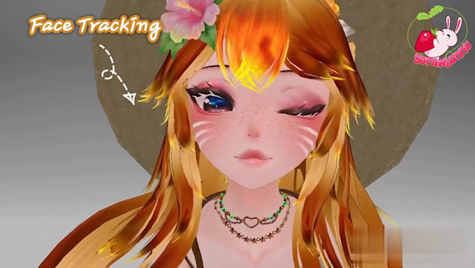 Faire un avatar vrchat personnalisé, modèle vrm d'anime 3d, avatar ...