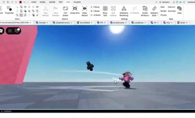 Be your full roblox game developer, ai lua scripter, gui, vfx, ugc, and ...