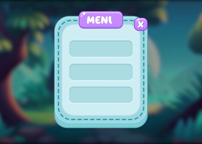 Make a stunning game graphics ui, menus and buttons by Putin_david | Fiverr
