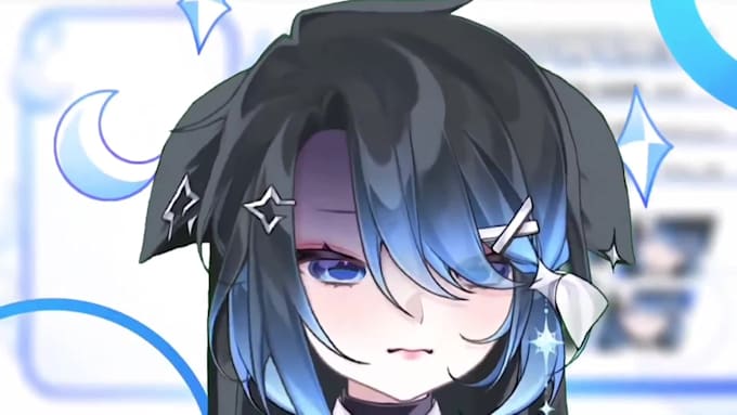 Design and rig live2d vtuber model live 2d vtuber avatar and anime ...