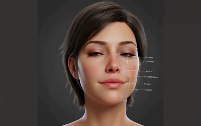 3d rig blender rigging iclone maya rig cc4 character retopology facial ...