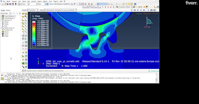 Perform fem analysis on mechanical components by Giovannipisani | Fiverr