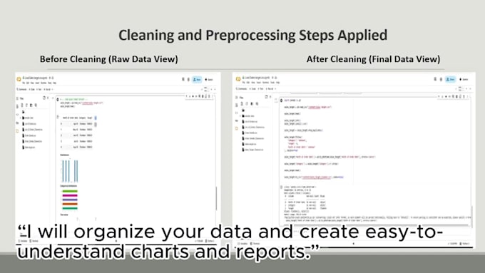 Clean, preprocess, and visualize your data using python, excel, and ...