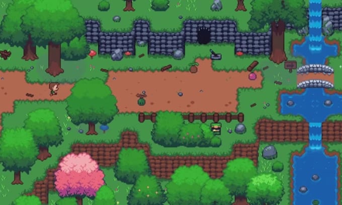 Create pixel art tilesets character sprites 2d sprite sheet animation ...