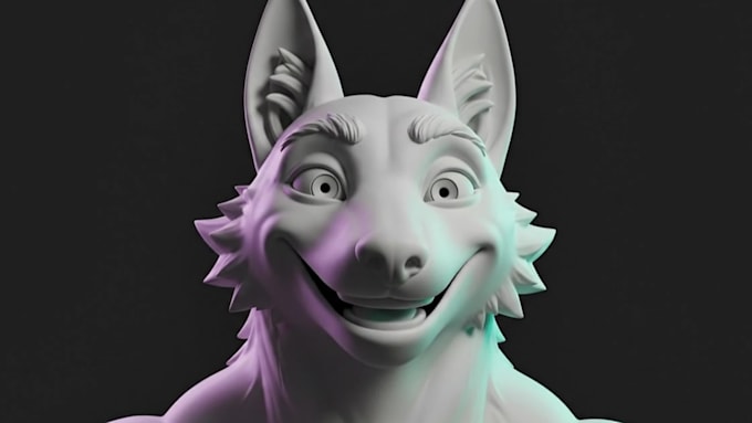 Craft professional vrchat avatar kemono vtuber model 3d avatar rigging ...