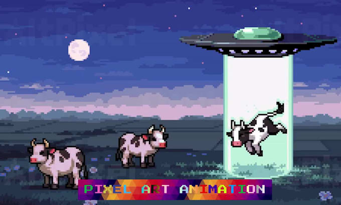 Diseñaré animación de sprite en pixel art 2d, personaje de juego retro ...