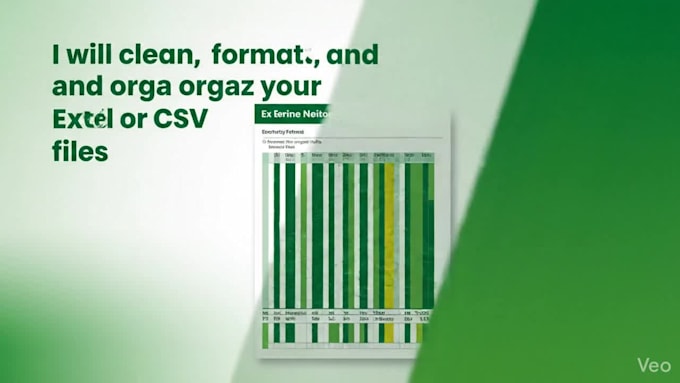 Clean, format and organize your excel or csv data by Ansarriyash | Fiverr