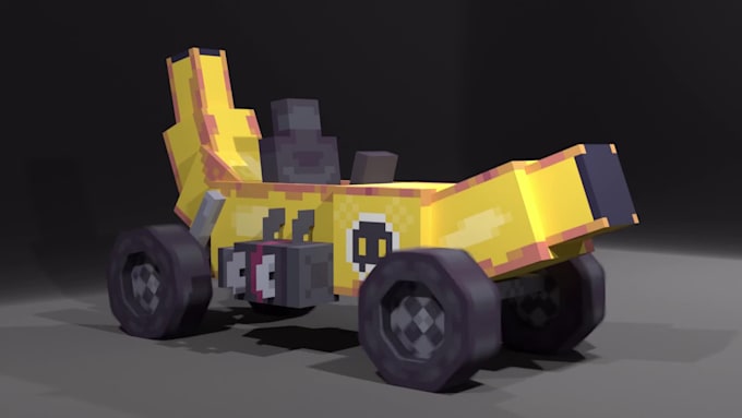 Model and animate minecraft blockbench mob minecraft skin texture by ...