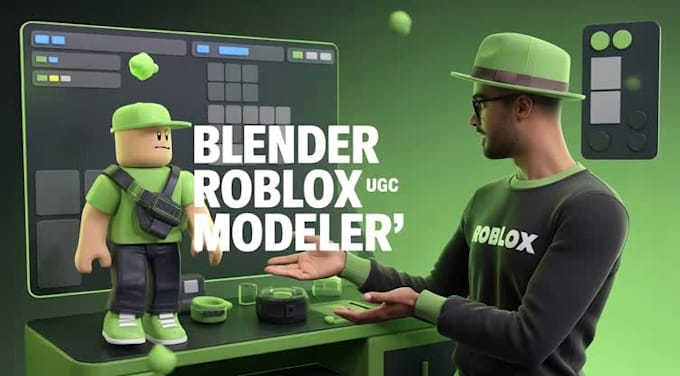 Model roblox ugc items in blender with perfect optimization by ...