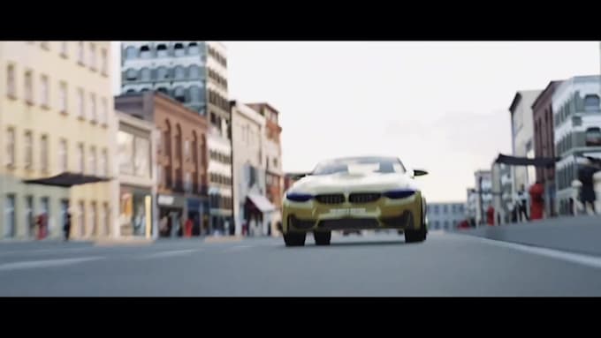 Do cgi 3d car animation car modeling automotive renders 3d car chase ...