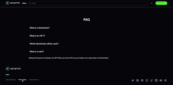Create your web3 landing pages with react frontend by Nullishsolution | Fiverr