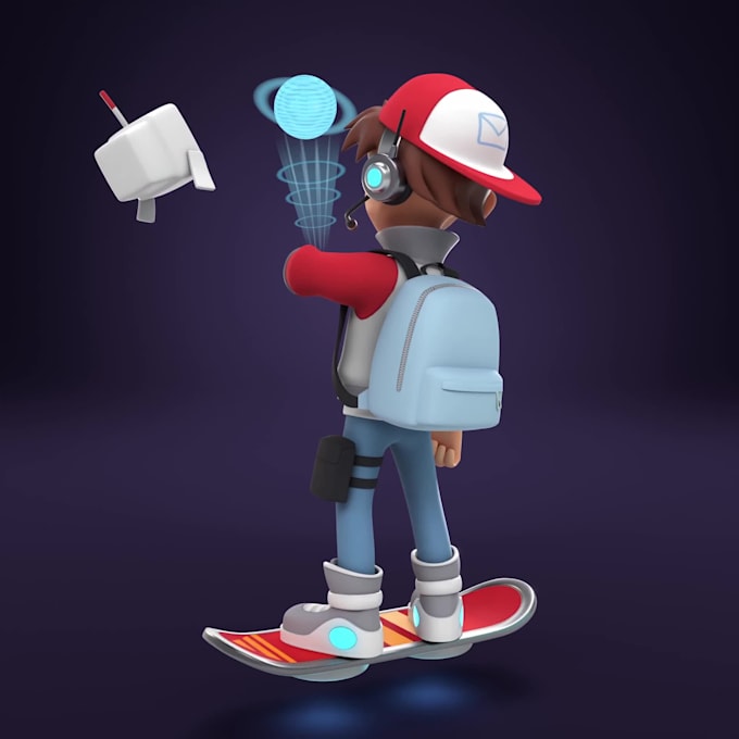 Animate 3d character for kid cartoon animation by Ishols | Fiverr